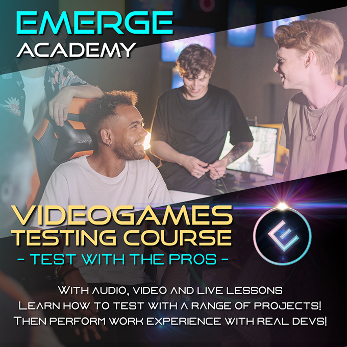 EMERGE - Games Testing Academy | Course details